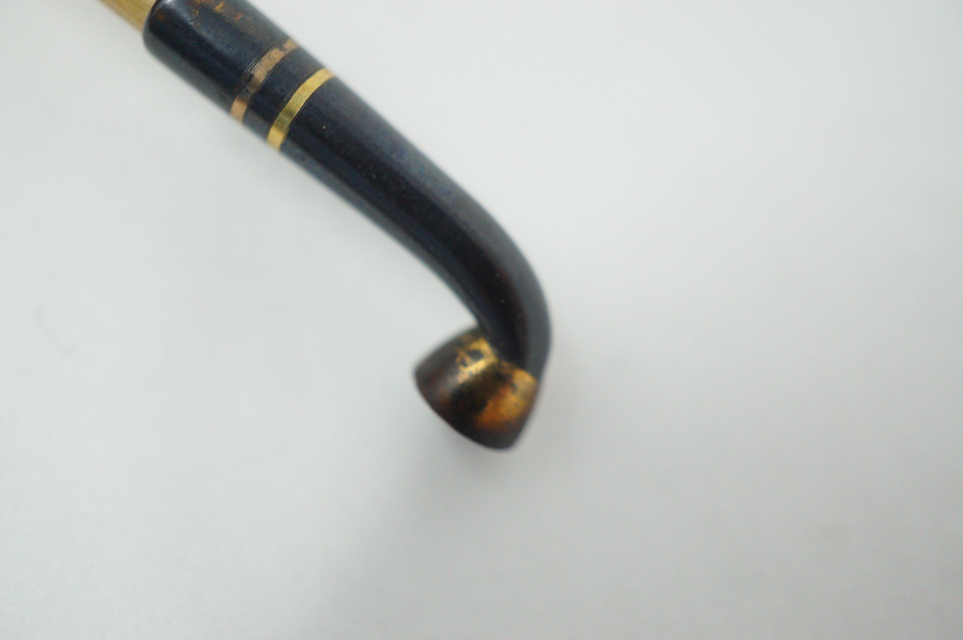 Japanese Meiji-era Kiseru Smoking Set incl. Pipe, Pouch & Pipe Contain ...