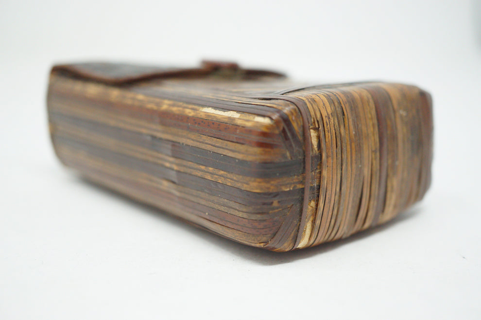 Japanese Meiji Era Woven Bamboo Cigarette Case 0602D15 – Japantik